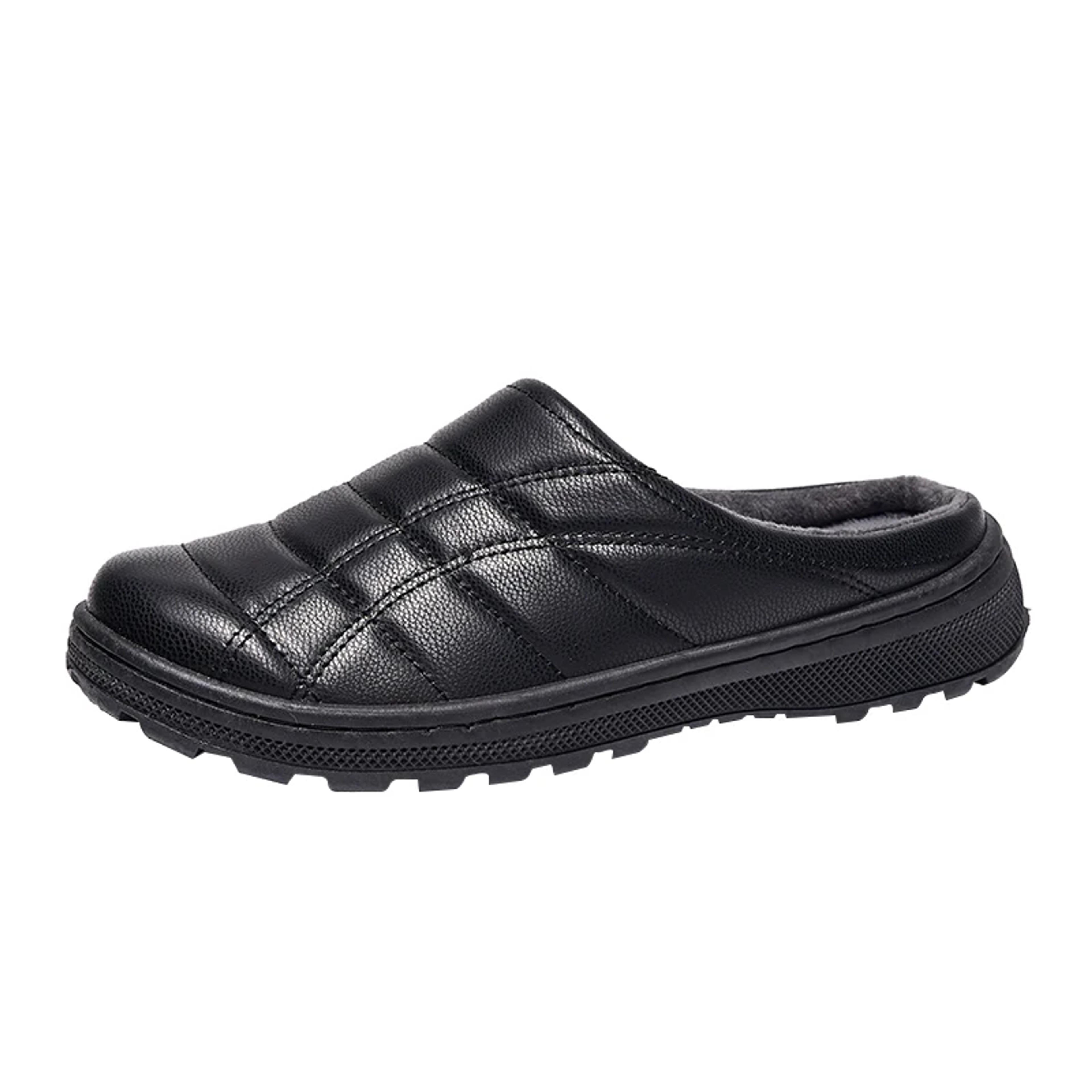 Indoor And Outdoor Couple's Plush Anti-Slip Slippers In Winter Thick ...