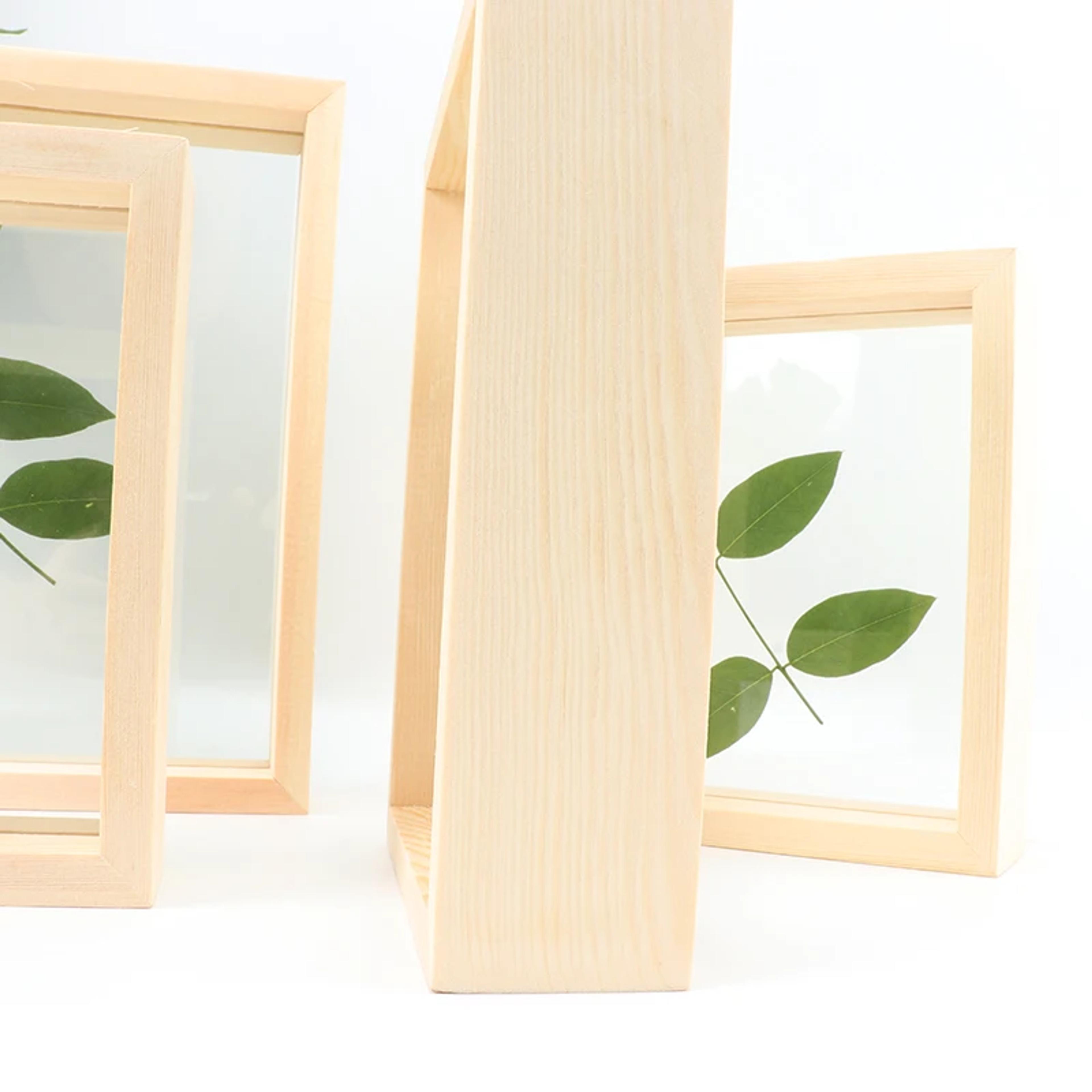 Glass Shadow Box Frame Wood Art Display - Home Goods - by Gertie | Pietra
