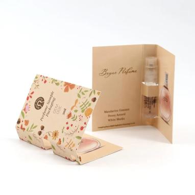 Cardboard Perfume Sample Bottle Holder - Paper Goods - by Lile Print ...