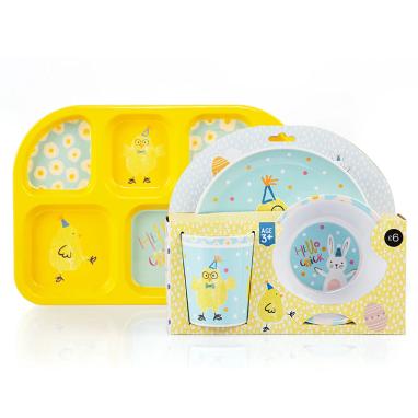 Eco-Friendly Melamine Kids Dinnerware Sets - Home Goods - by H&J | Pietra