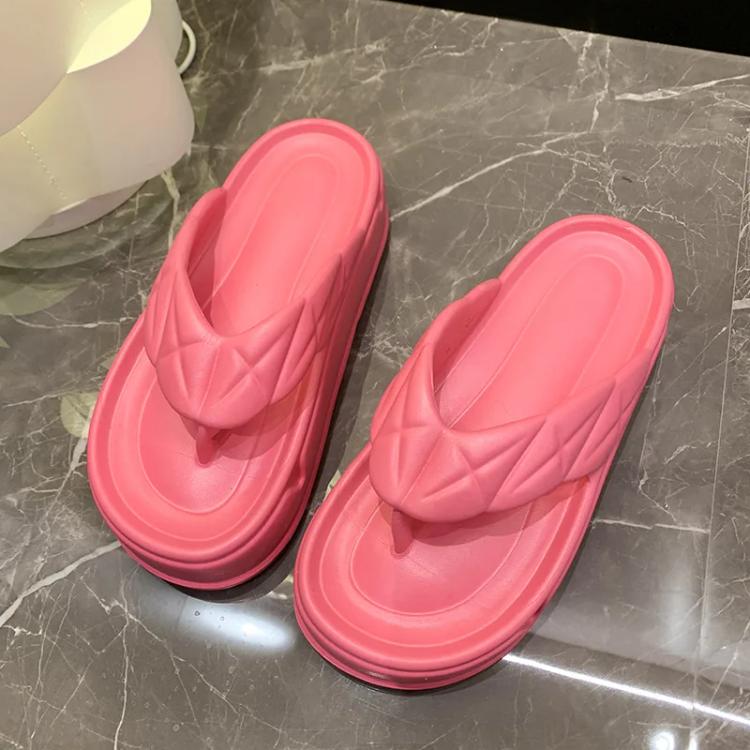 Women's EVA Thick Sole Flip Flops - Shoes - by Footware lnternational ...