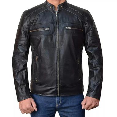 Men's Custom Slim Leather Jackets - Men's Fashion - by Mississippi | Pietra