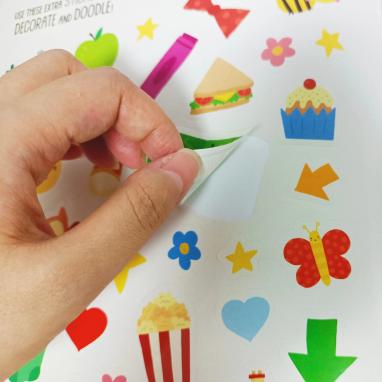 Custom Children's Activity Sticker Book Printing - Paper Goods - by ...