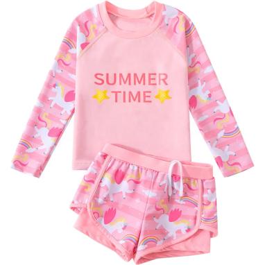 Printed kids bikini beachwear custom swimsuit - Swimwear - by Quanzhou ...