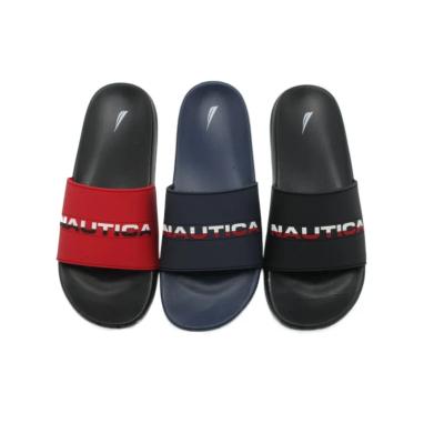 Men's Open Toe Arch Support Slides - Shoes - by Footware lnternational ...