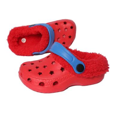 Cozy kids' waterproof clogs with fur - Shoes - by Footware ...
