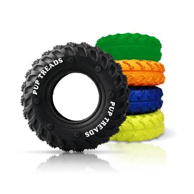 Tire Shape Squeaky Dog Toy Molar Cleaning - Pets - by MateMate | Pietra