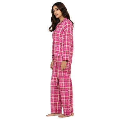 Flannel Nightwear Set with Custom Logo - Women's Fashion - by ...