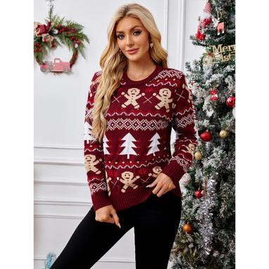 Gingerbread Man Sweater Christmas - Women's Fashion - by Xun Sport Wear ...