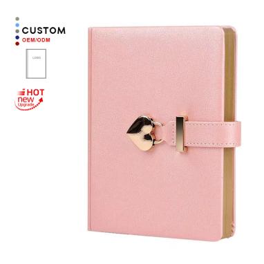 Custom Love Lock PU Leather Notebook - Paper Goods - by Lile Print ...